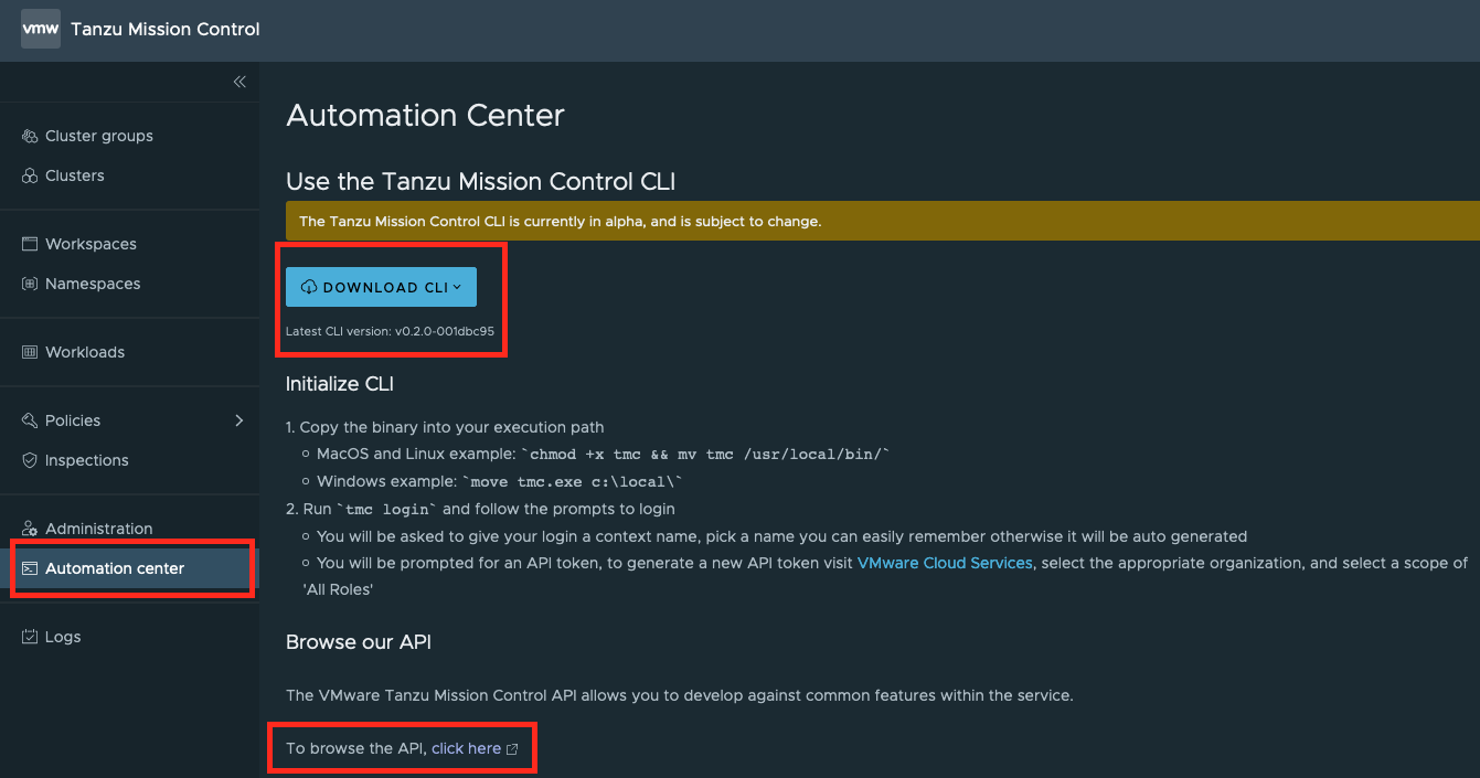 TKG Cluster Lifecycle on vSphere with TMC & TMC CLI – beyond elastic
